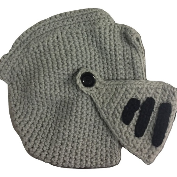 Accessories | Knitted Winter Medieval Knight Hat Unisex Knitted | Poshmark